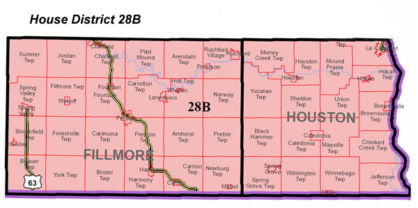 Fillmore County GOP - Minnesota District Maps